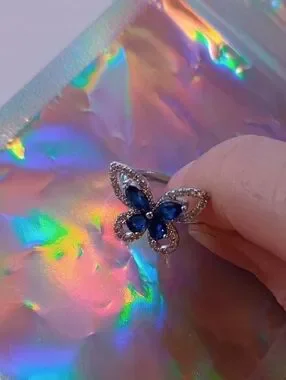 Ring | Jewelry | Individually 8 Or Bundle 42 Ring Silver Butterfly Ring ...